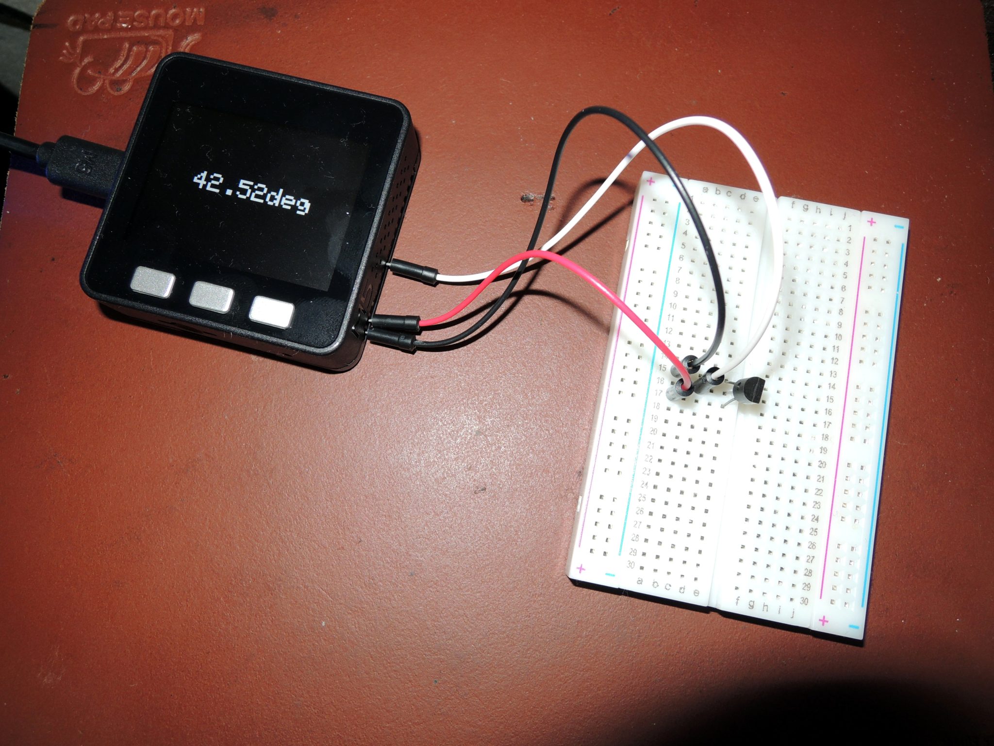 M5STACK(4) 温度の測定 | Positive Thinking